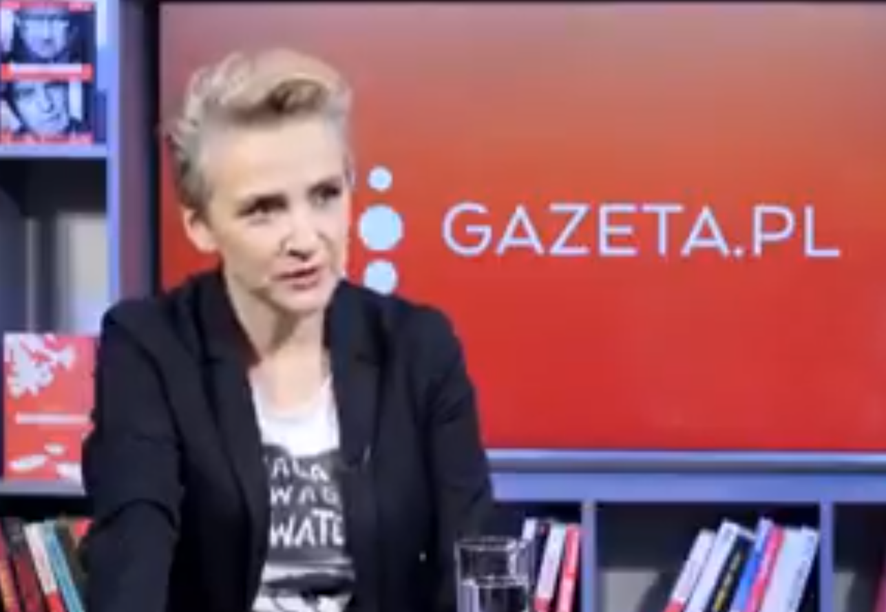 [Wideo] Wojującej ateistce J. Scheuring-Wielgus nie odpowiadała treść ...